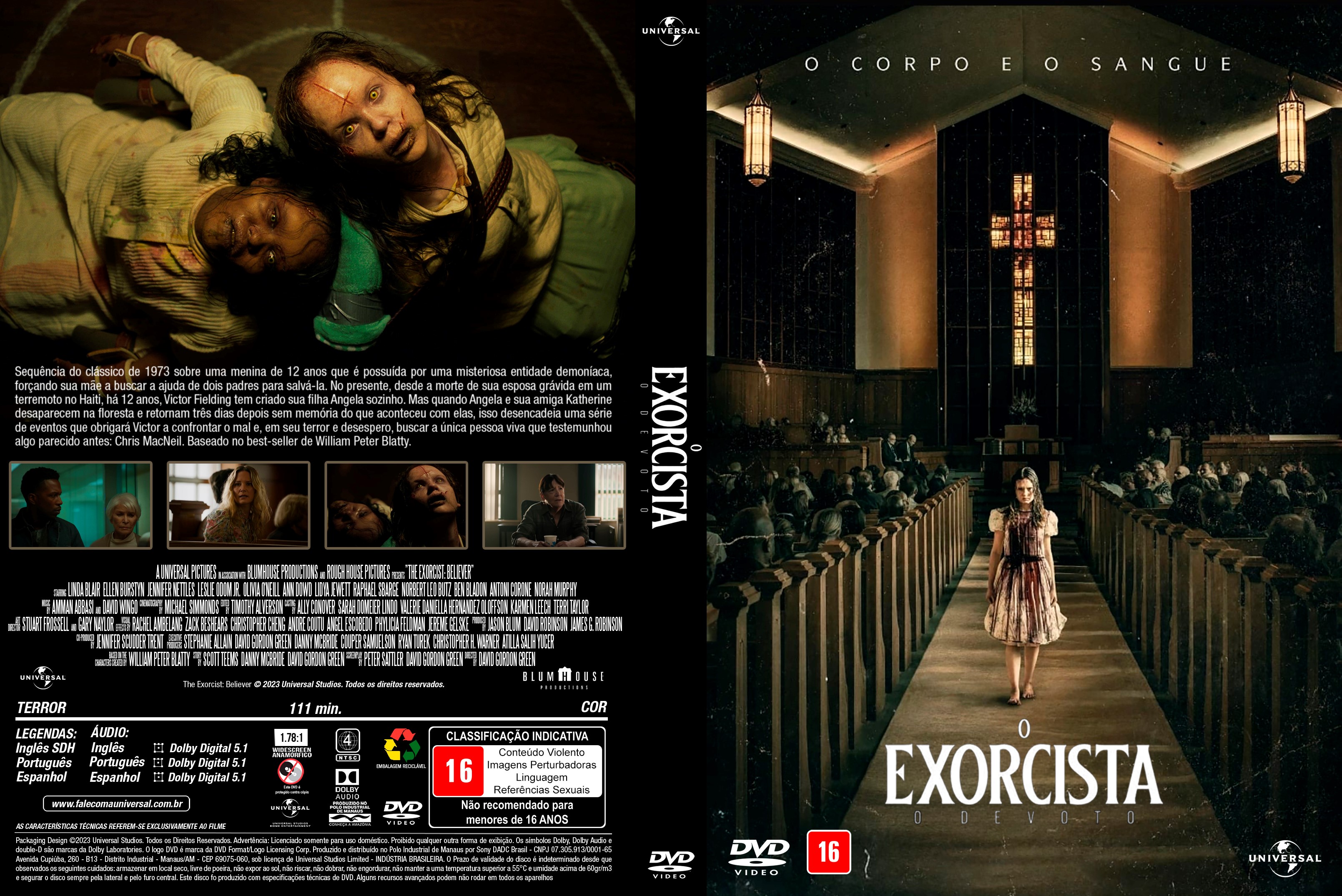 O Exorcista O Devoto Dvd Capas