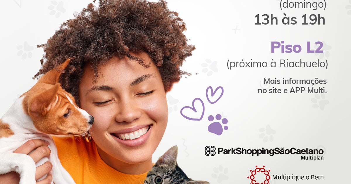 Parkshopping São Caetano Realiza Evento De Adoção De Cães E Gatos Em