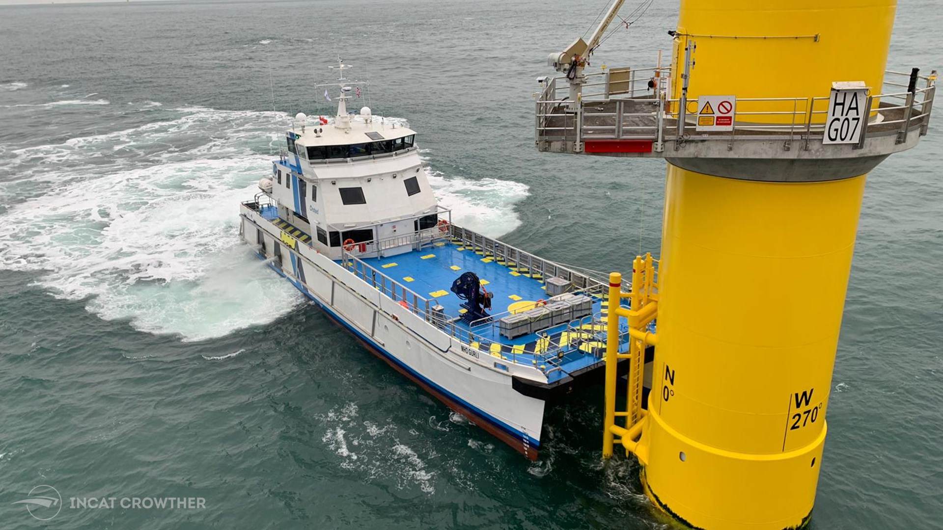 Mh O And Co 39m Multipurpose Crew Transfer Vessel Ctv Delivered Incat