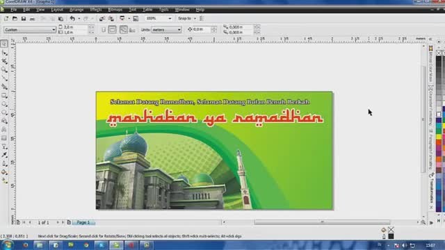 Cara Membuat Desain Spanduk Menggunakan Coreldraw Gambar Contoh Banners