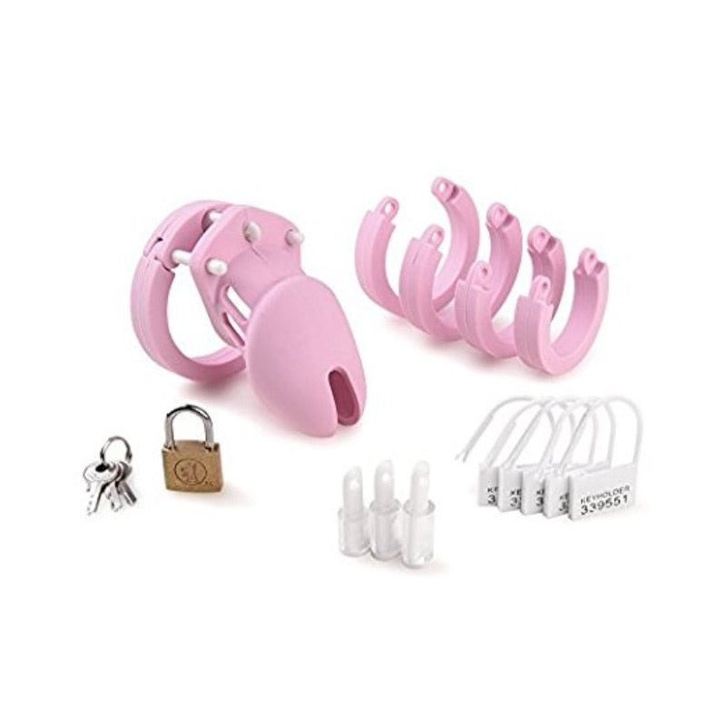 Cb6000 Pink Chastity Cage Sissy Lux