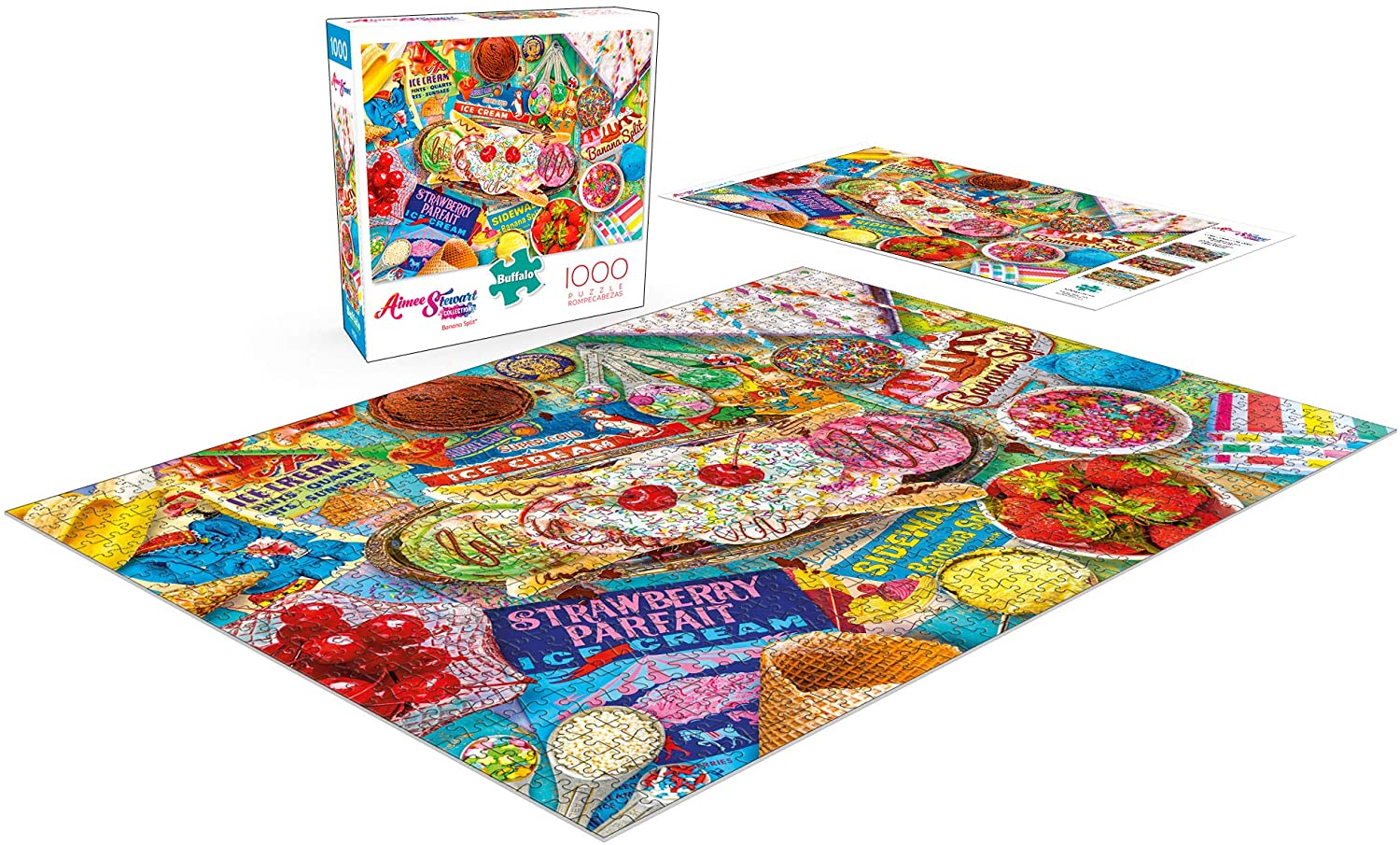 Buffalo Games Aimee Stewart Banana Split 1000 Piece Jigsaw Puzzl