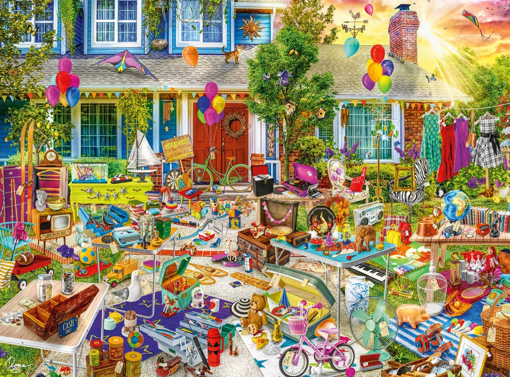 Buffalo Games Aimee Stewart Yard Sale 1000 Piece Jigsaw Puzzle I