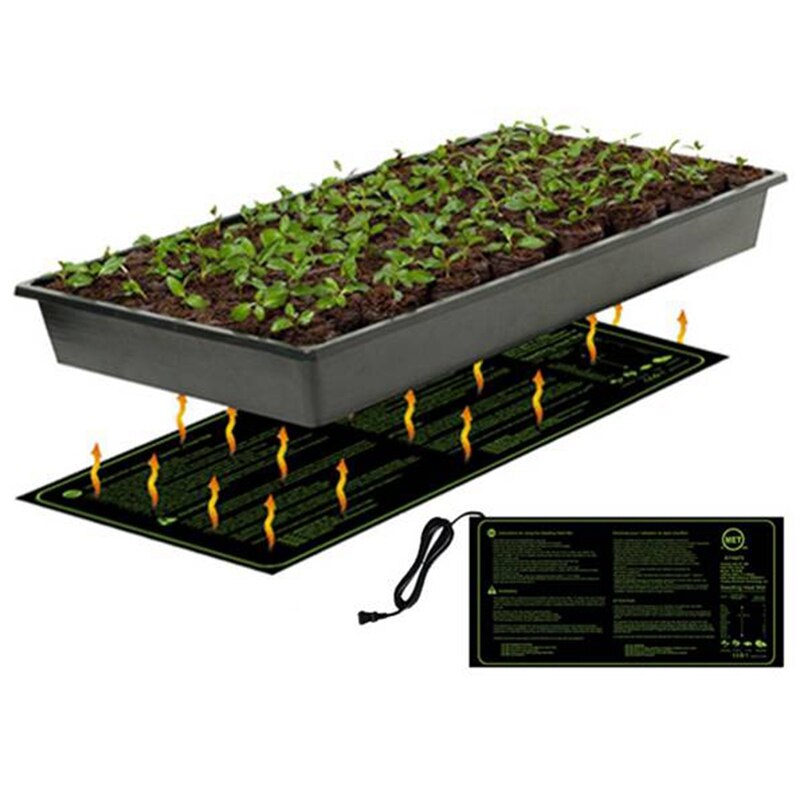 Tapis Chauffant Pour Semis 50x25cm Imperméable à Leau Germination Pro