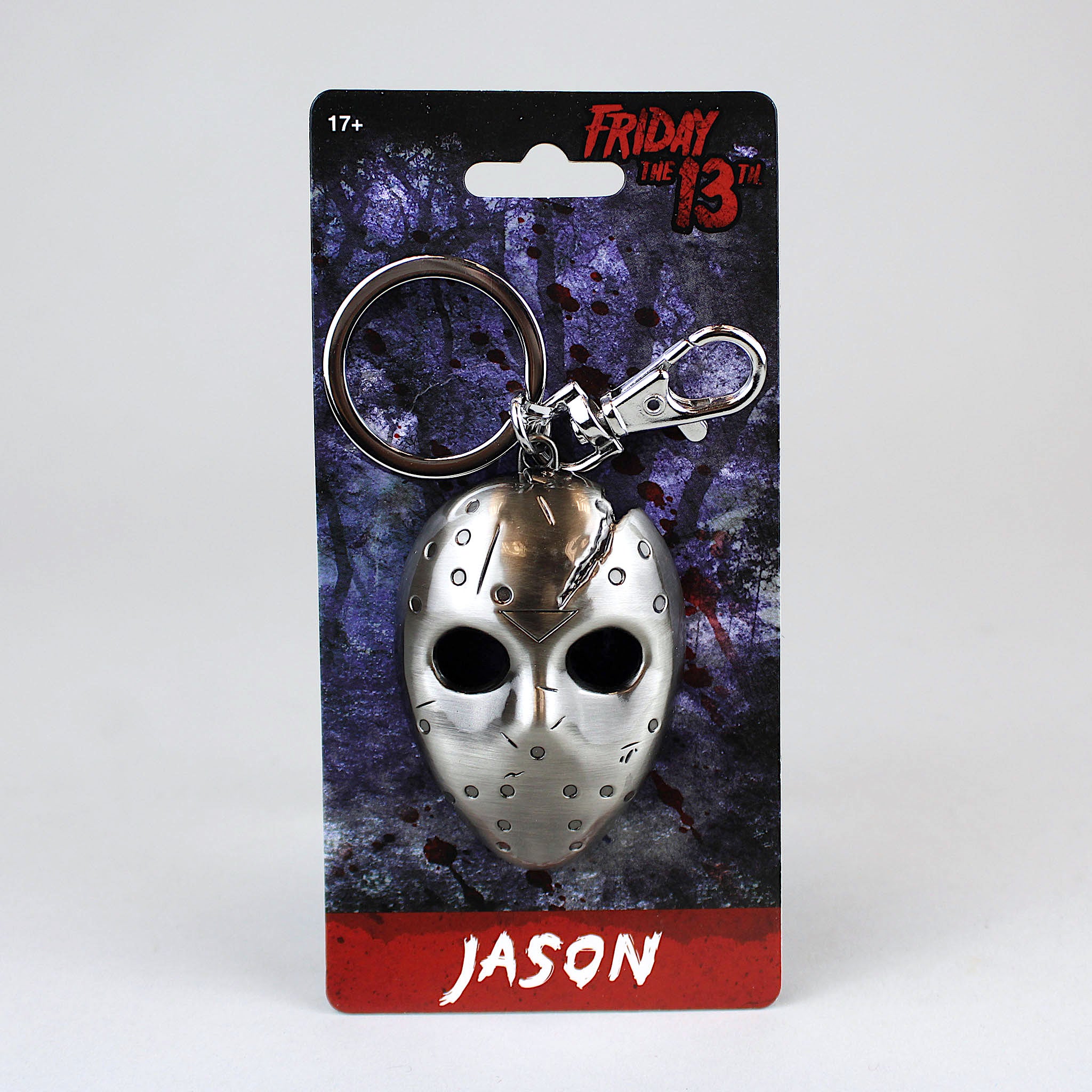 Jason Mask Friday The 13th 3d Metal Keychain Collectors Outpost