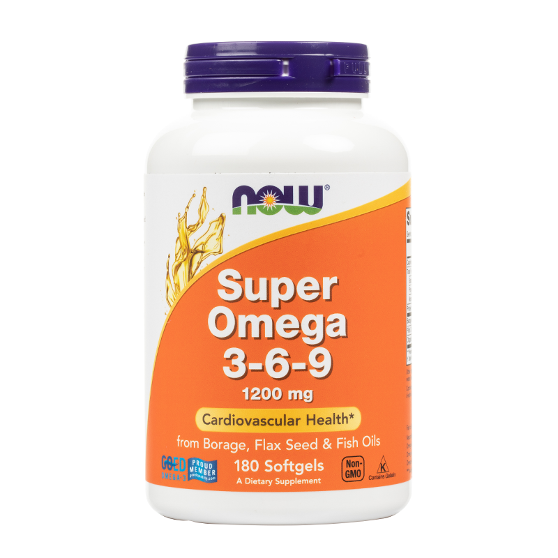 Now Foods Super Omega 3 6 9 1200mg Softgels Essensy