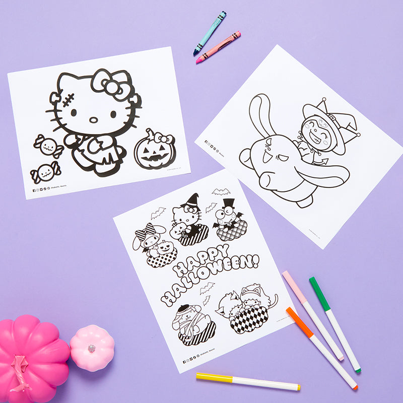 30 Sanrio Coloring Pages Free Pdf Printables Coloring