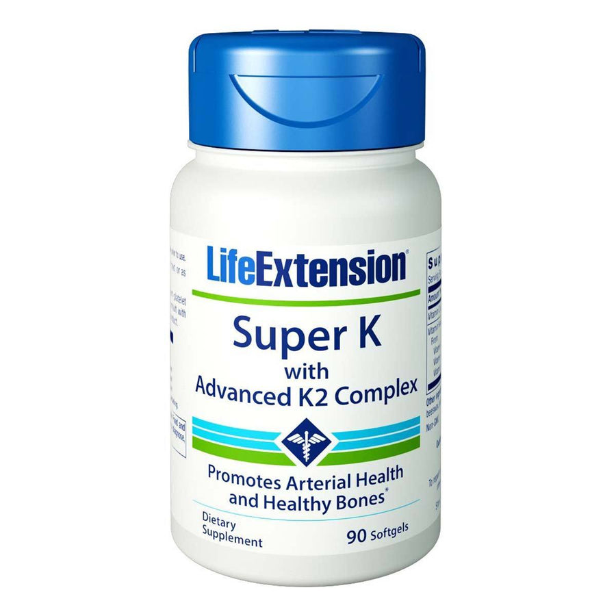 Life Extension Super K With Advanced K2 Complex 90 Count Smallflower