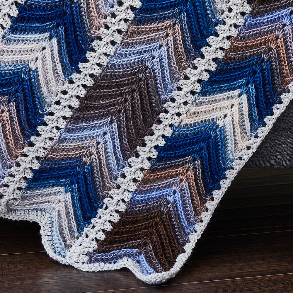 Crochet Afghan Throw And Blanket Kits Mary Maxim