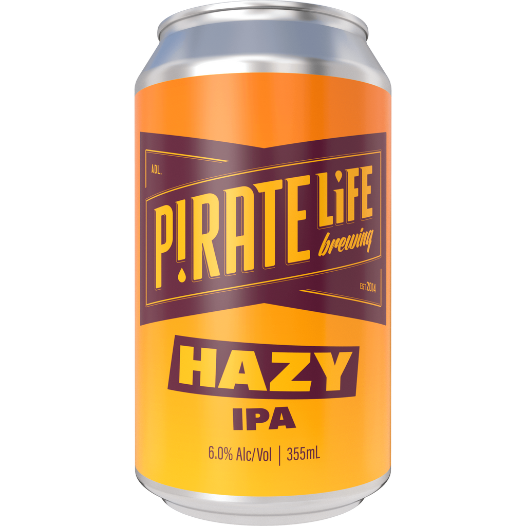 Pirate Life Brewing Hazy Ipa 355ml