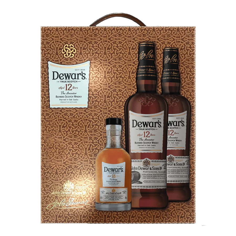 Buy Dewars 12 Year Old 1l Bundle Of 2 With Free Dewars 18 Year Old