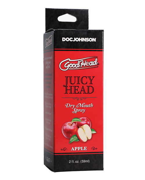 Goodhead Juicy Head Dry Mouth Spray 2 Oz Red Apple Provocative Peach