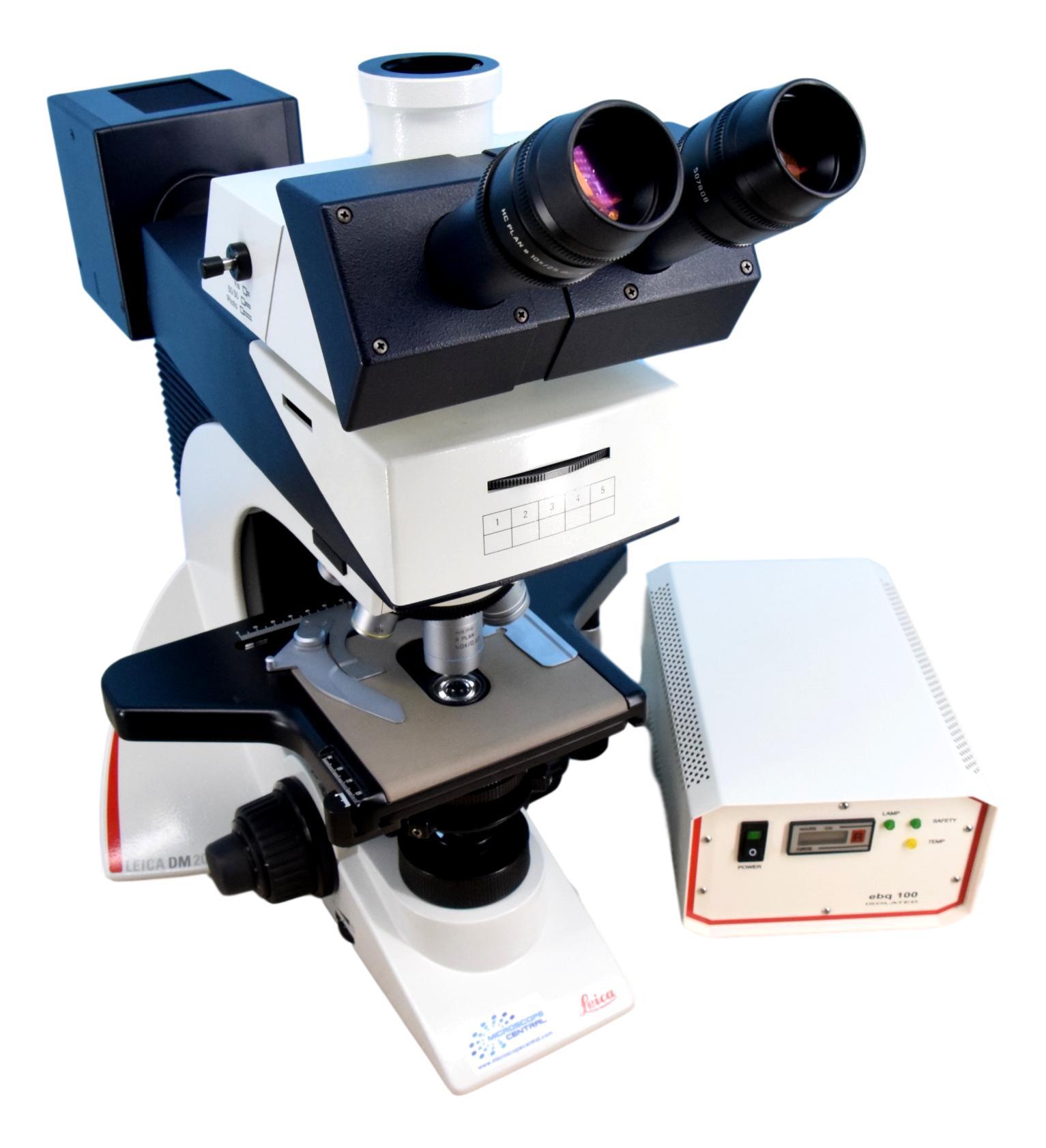 Leica Dm2000 Fluorescence Microscope Leica Fluorescence Microscope