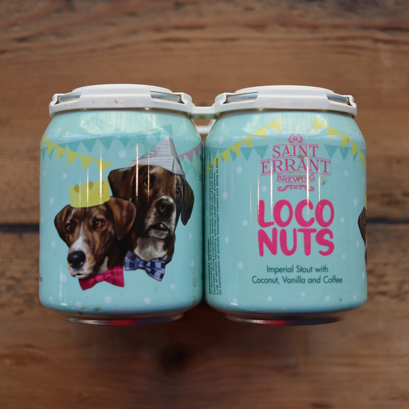 Saint Errant Loco Nuts Imperial Stout Wcoconut Vanilla And Coffee 8 F