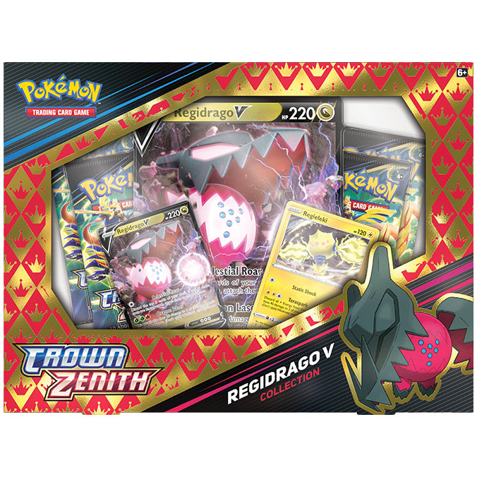 Pokemon Tcg Crown Zenith Regieleki V And Regidrago V Collection Boxes