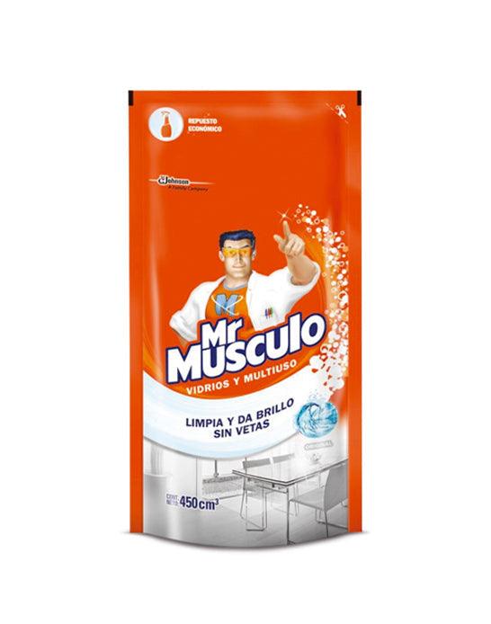 Mr Musculo Limpia Vidrios 450 Cc Puntolimpiezacl