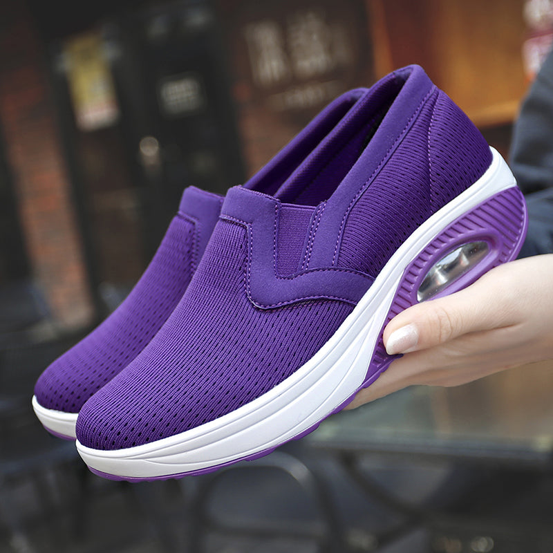 Premium Air Cushion Slip On Orthopedic Diabetic Walking Shoes Soft C