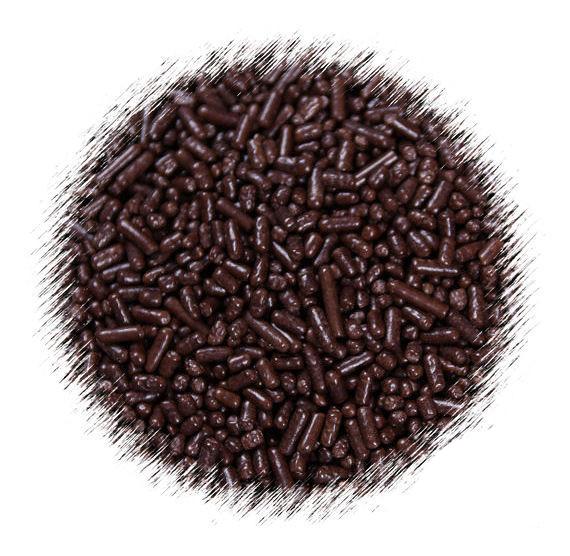 Shop Chocolate Jimmies Sprinkles Brown Sprinkles At Bakers Party Shop