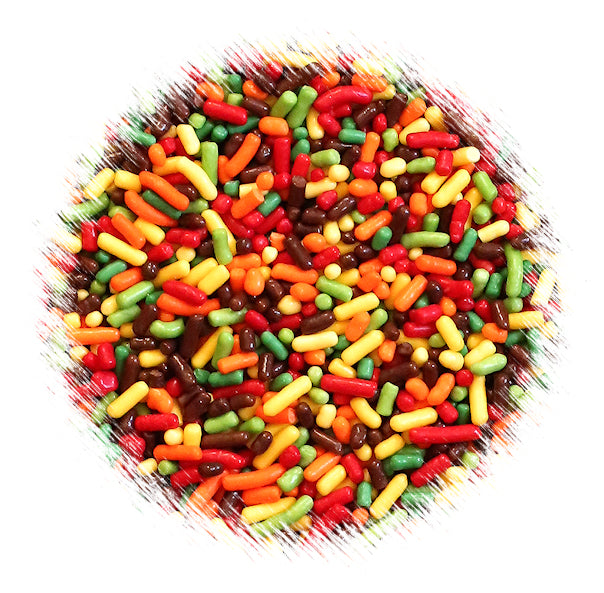 Fall Harvest Jimmies Sprinkles Mix Fall Sprinkles Fall Jimmies