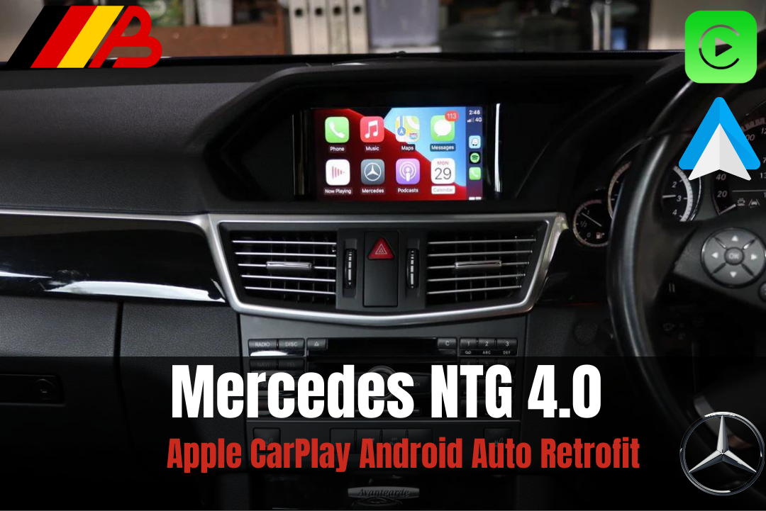 Mercedes Benz Apple Carplay Android Auto Interface Mmi Retrofit Ntg 4