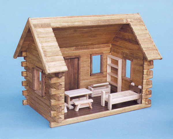 Crocketts Log Cabin Dollhouse Kit The Magical Dollhouse