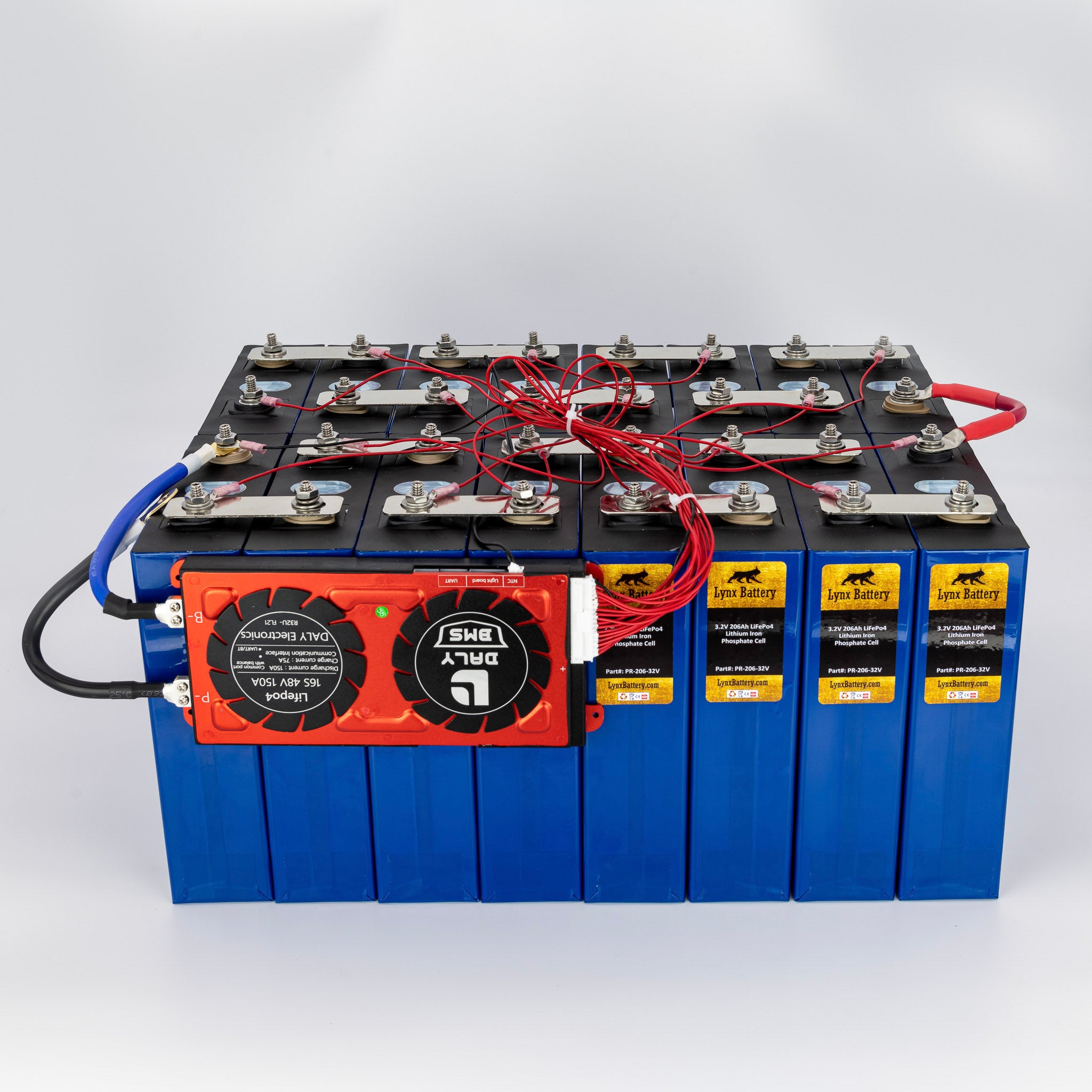 48v 200ah Lifepo4 Prismatic Deep Cell Battery With 100a Bms Lynxbattery