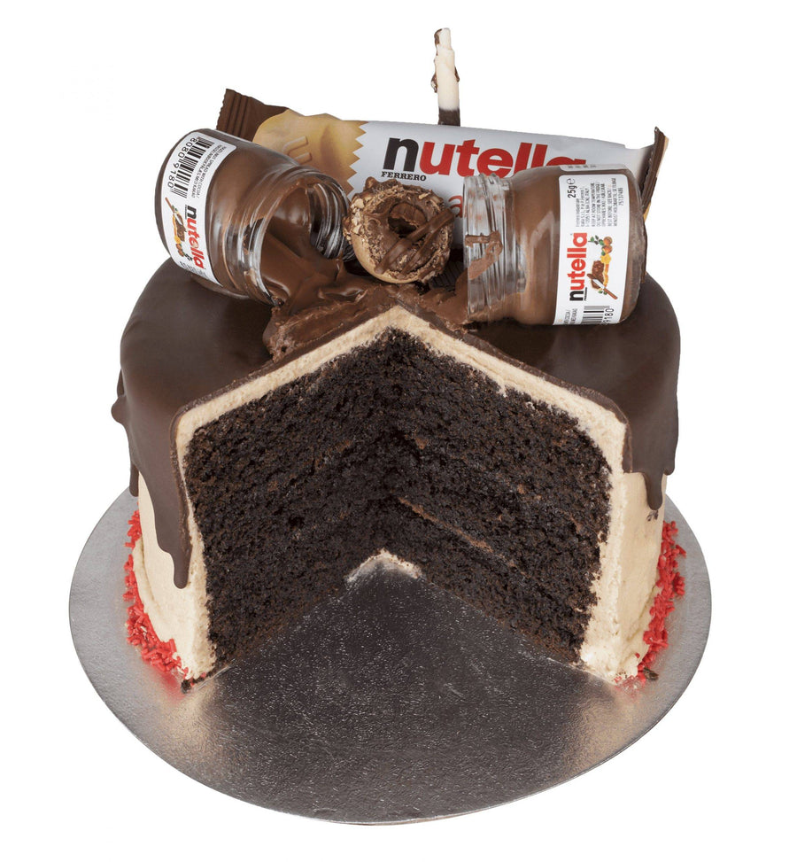 The Hazelnut Lovin Cake Nutella Birthday Cake Delivery Buy Nutella