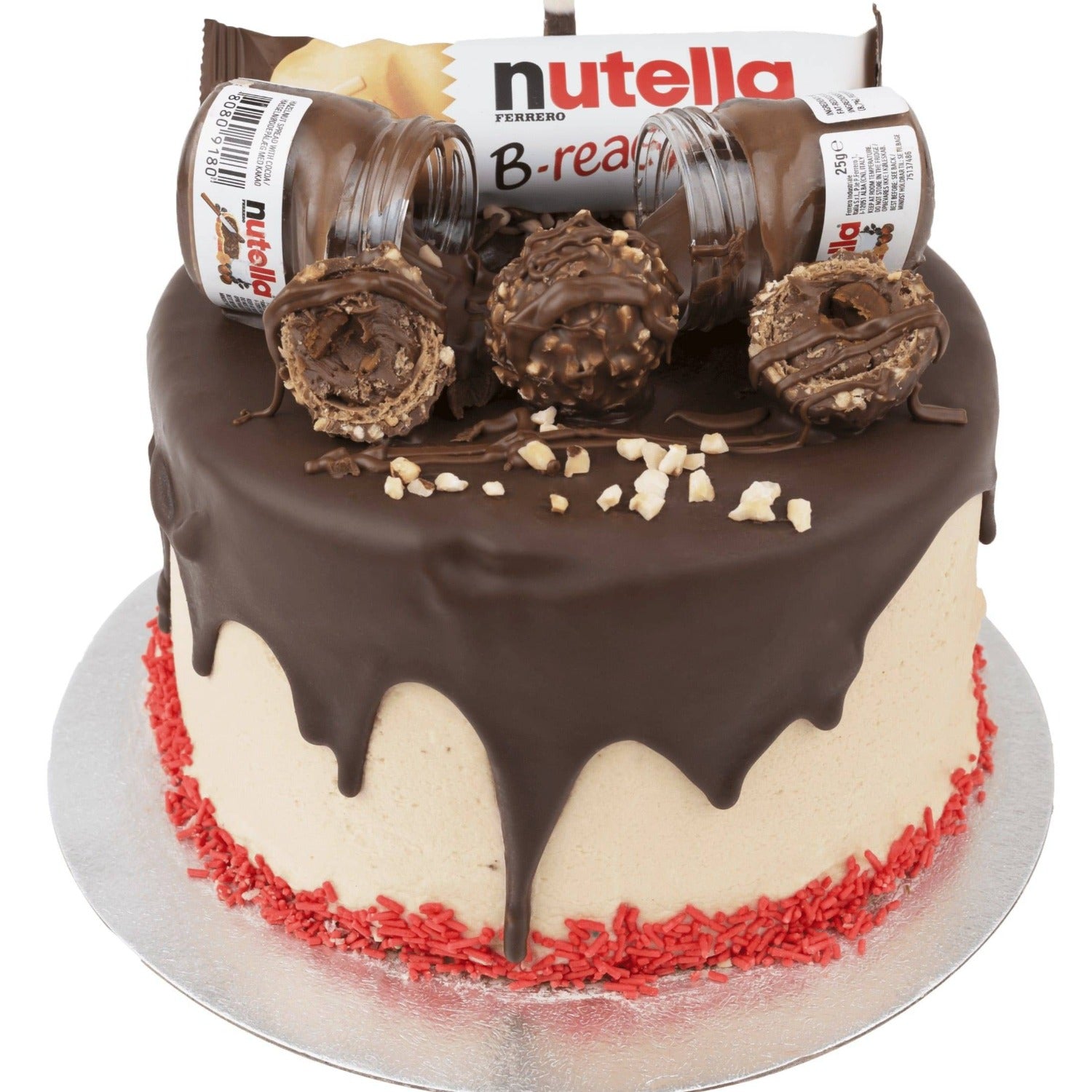 The Hazelnut Lovin Cake Nutella Birthday Cake Delivery Buy Nutella