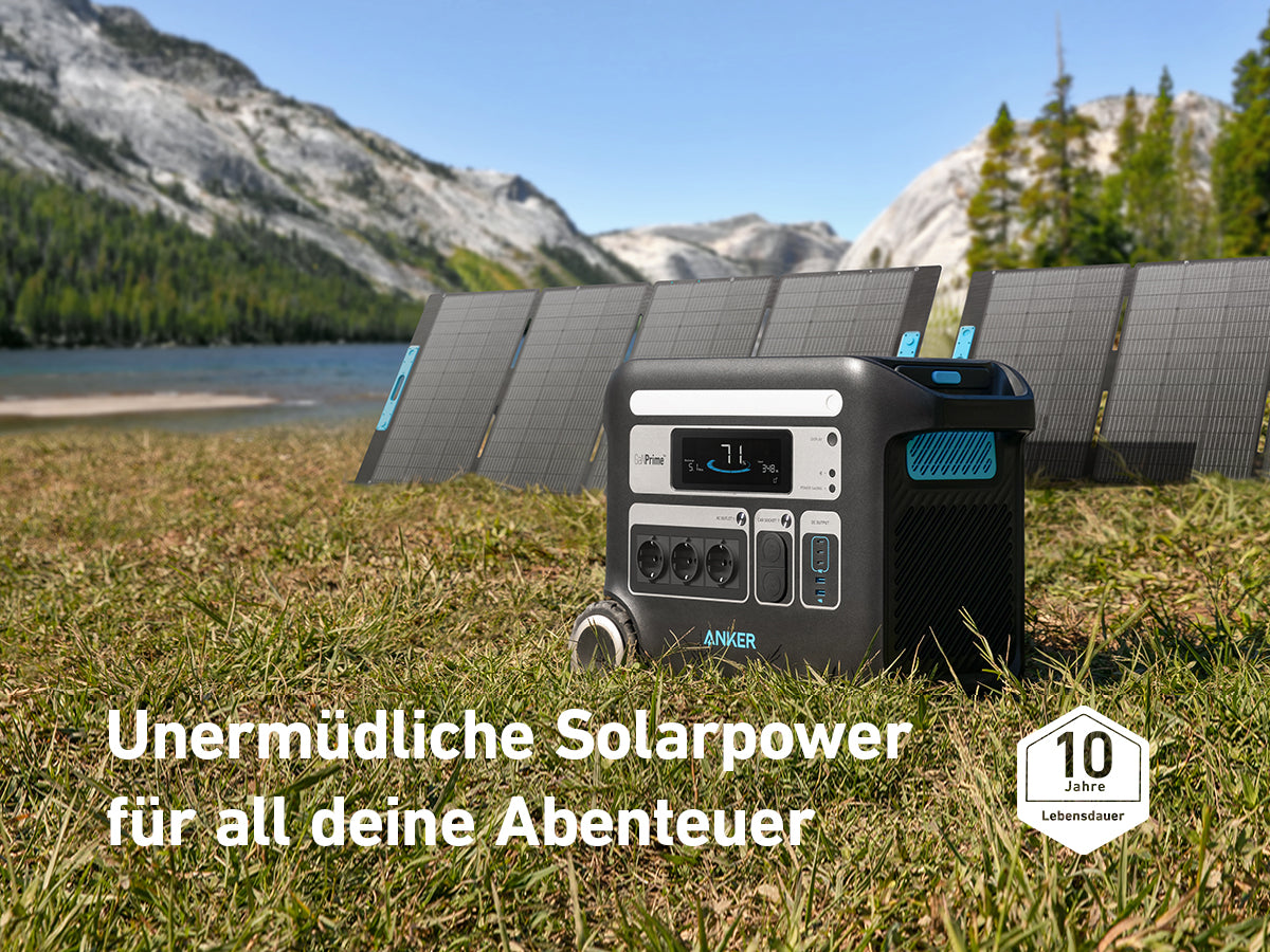 Anker Solix F2000 Solar Generator 2× 400w Solar Panels Anker Eu