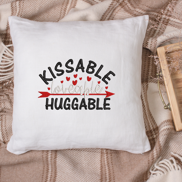 Kissable Huggable 2021 Embroidery Design Oh My Crafty Supplies Inc