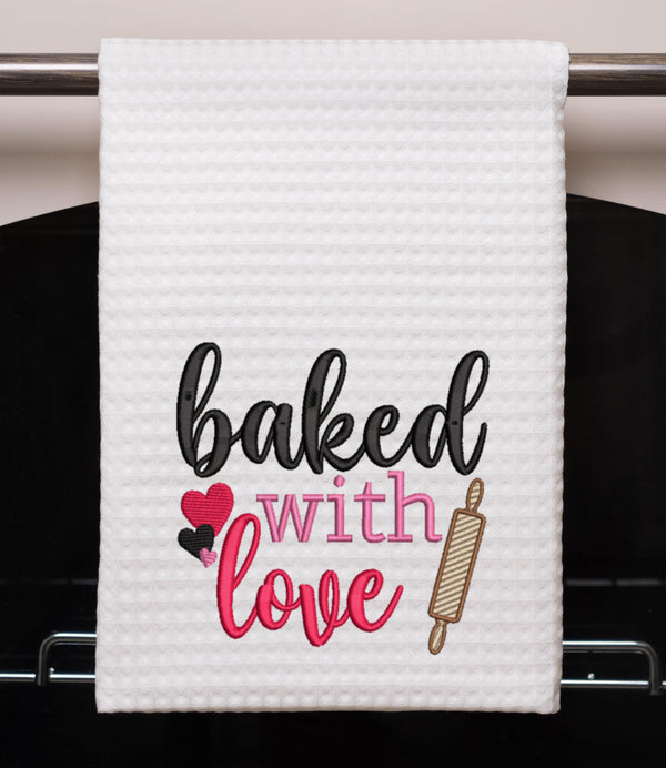 Baked With Love Embroidery Design Oh My Crafty Supplies Inc