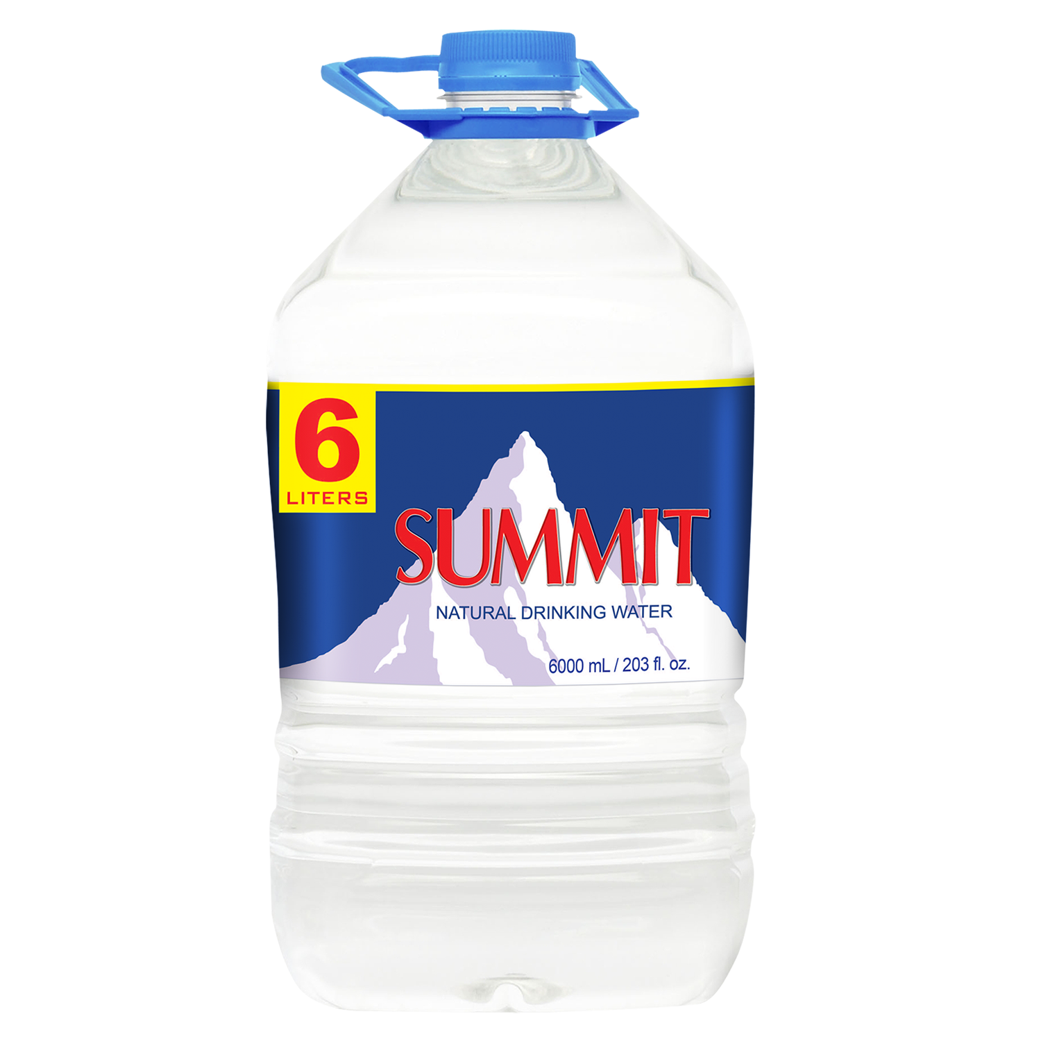 Summit Natural Drinking Water 6l X 3 Bottles