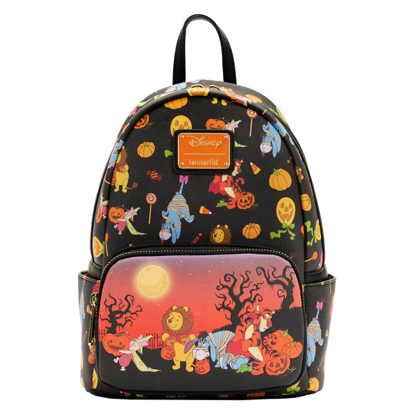 Loungefly Disney Winnie The Pooh Halloween Group Mini Backpack Luxebag