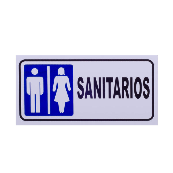 Señalamiento De Estireno Sanitario Mixto Safety Mart Mx