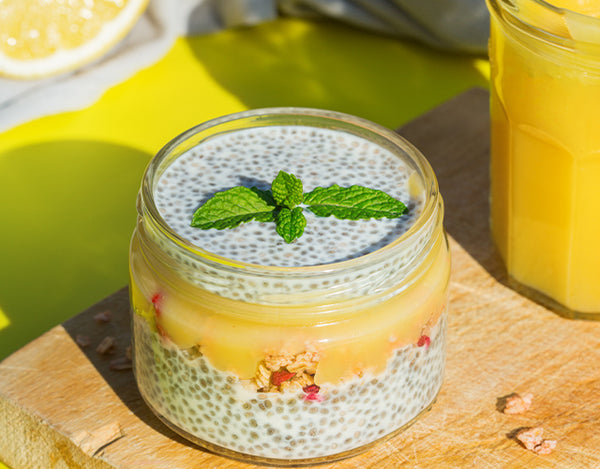 Vegan Lemon Chia Pudding Elan