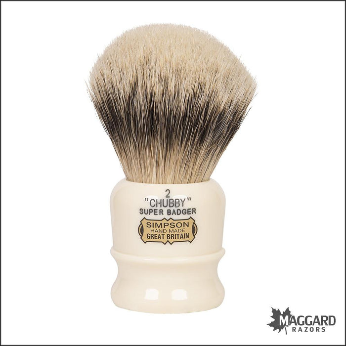 Simpson Chubby 2 Ch2 Super Badger Shaving Brush 27mm — Maggard Razors