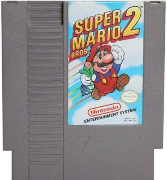 Super Mario Bros 2 Nintendo Nes Original Game For Sale Tekrevolt