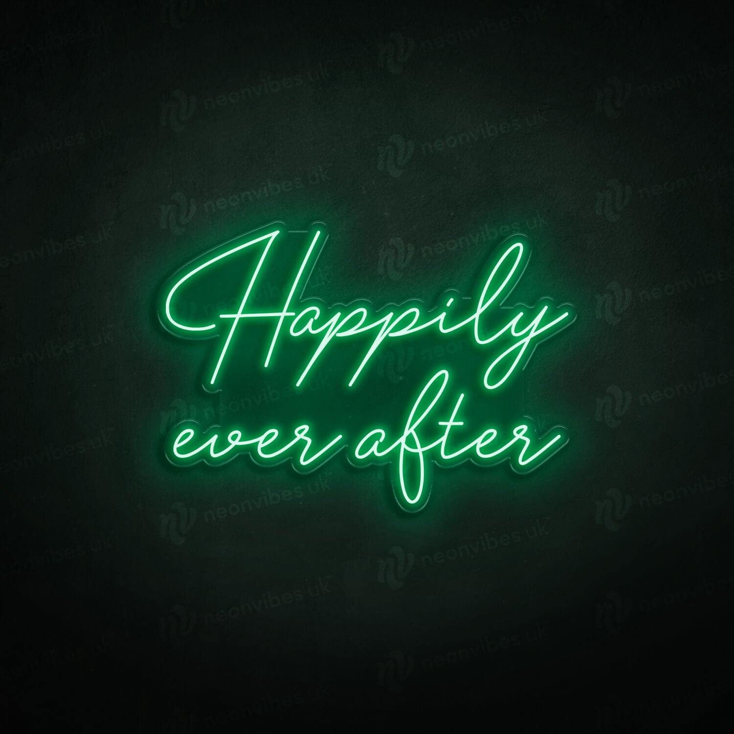 Happily After Neon Sign V2 Neon Vibes® Neon Signs