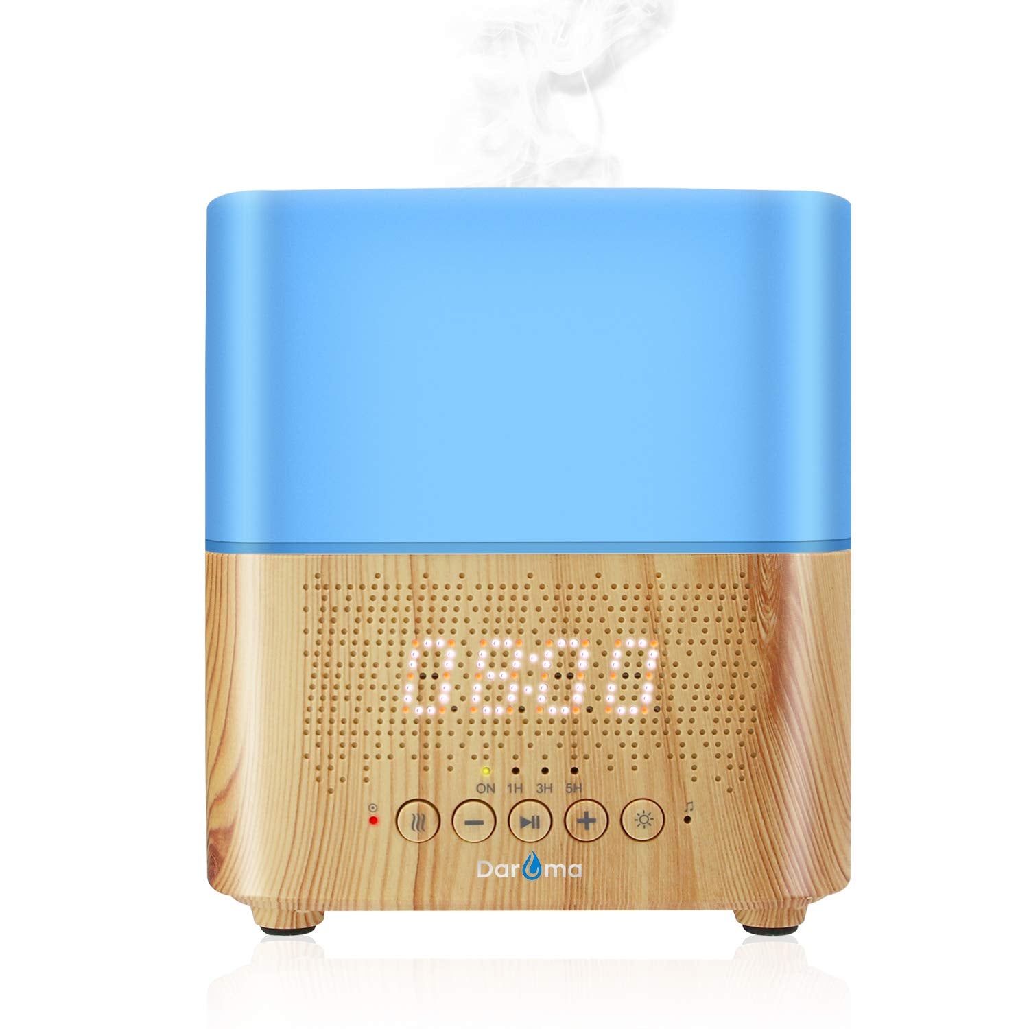 Daroma Alarm Clock Essential Oil Diffuser With Bluetooth Speaker