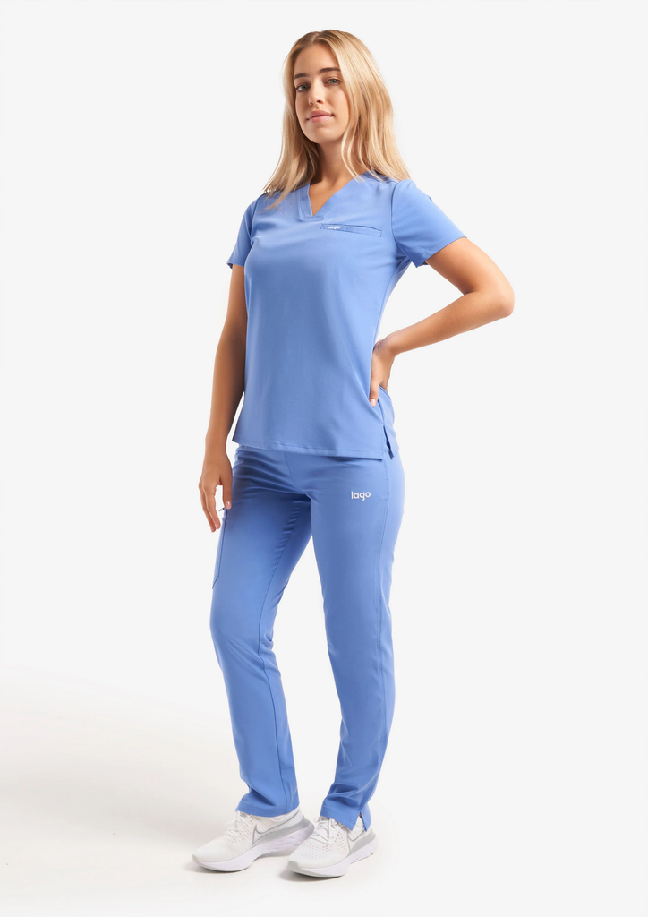 Lago Scrubs Diamond 1 Pocket Top