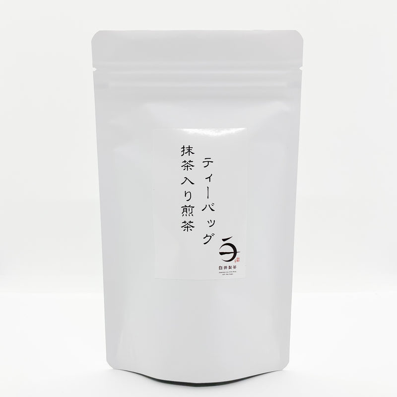 抹茶入り煎茶ティーバッグ 白井製茶