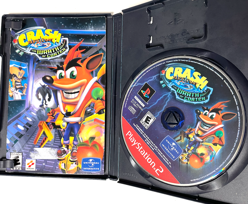 Crash Bandicoot The Wrath Of Cortex Sony Playstation 2 Ps2 Game The