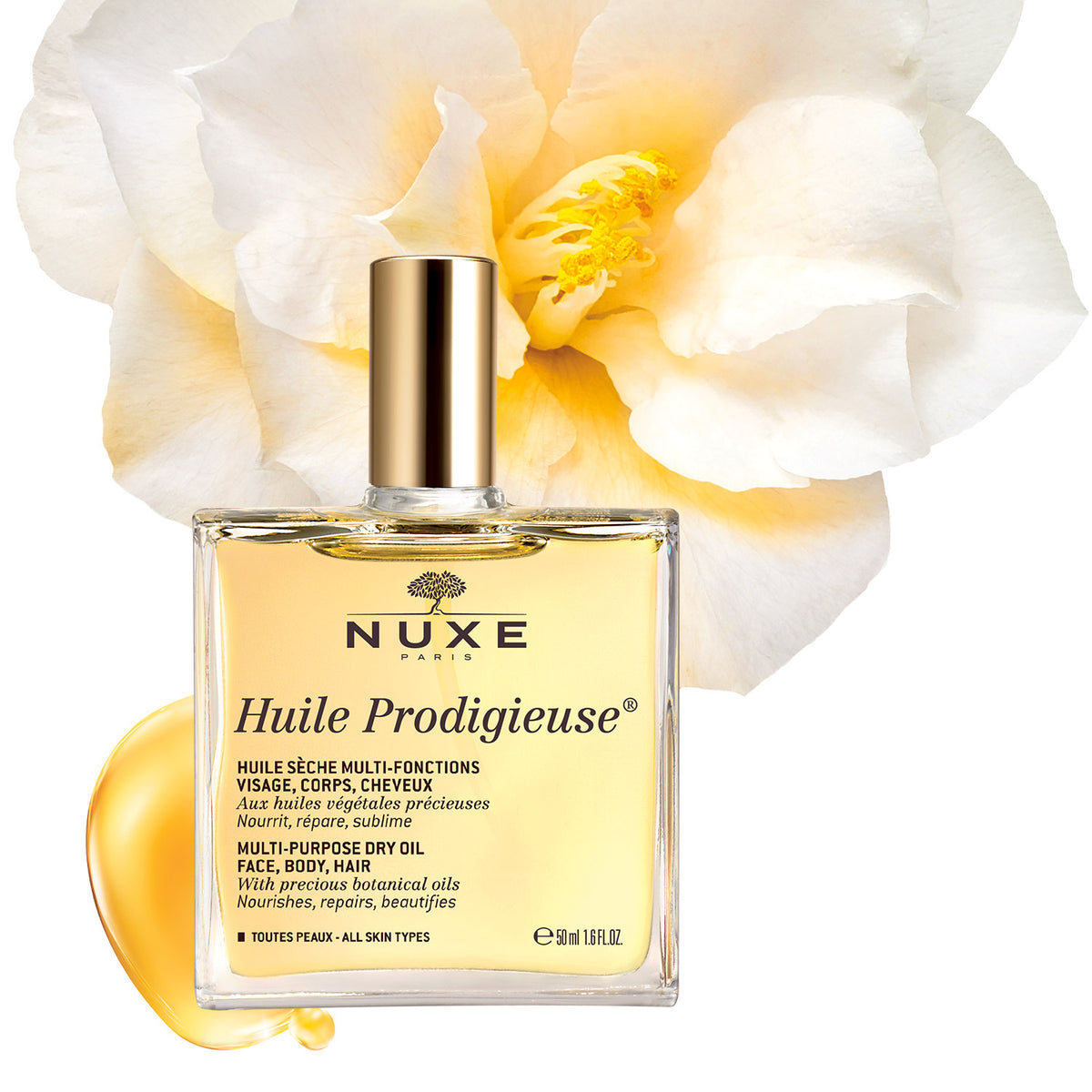 Nuxe Huile Prodigieuse Multi Purpose Dry Oil 50ml Grab To Glow