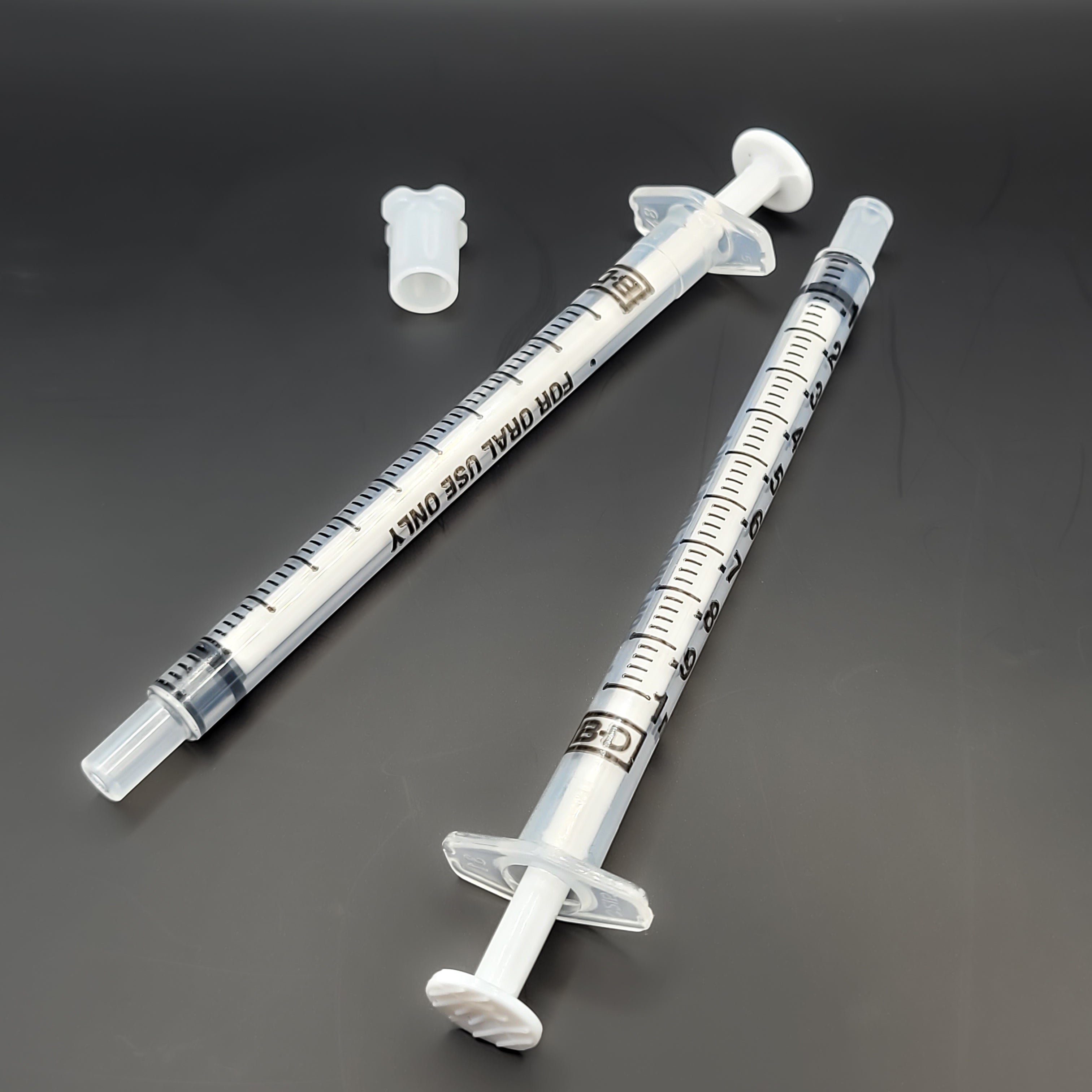 Bd Clear Oral Syringes With Tips 1ml — Bella Corp Trading