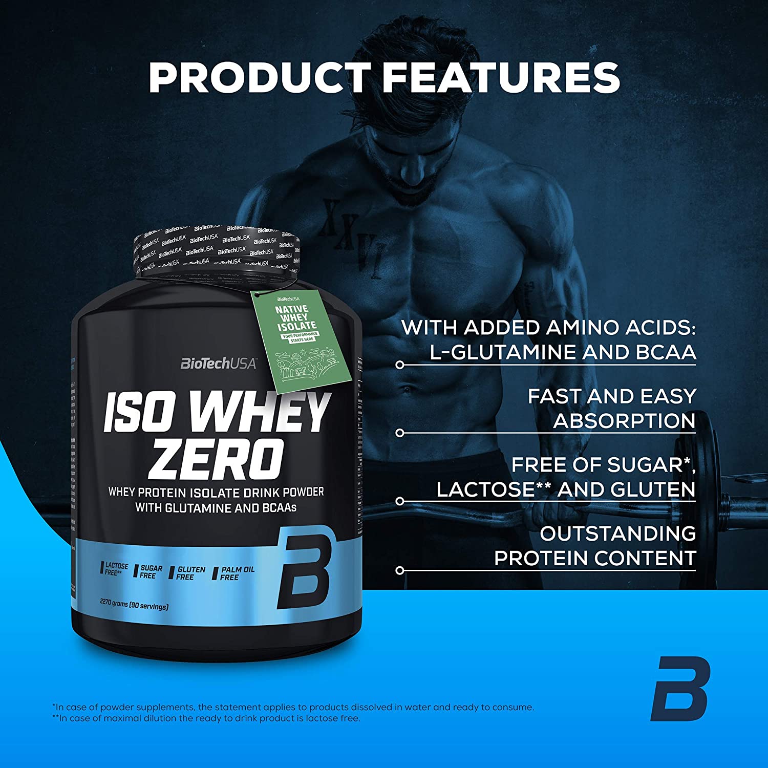 Biotechusa Iso Whey Zero 2270g Megapump