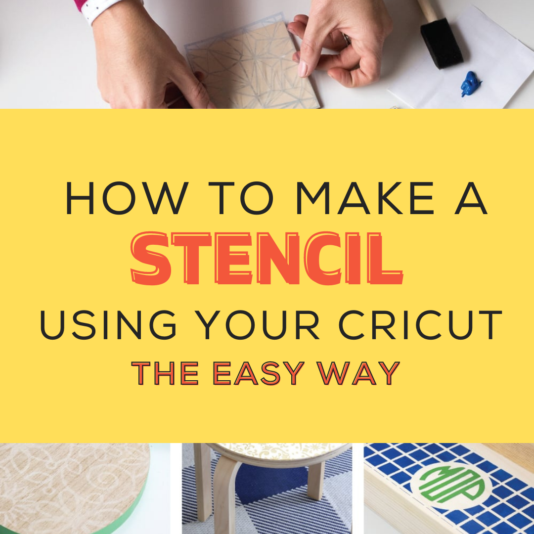 How To Make Your Own Stencil Using The Cricut Htv Labs