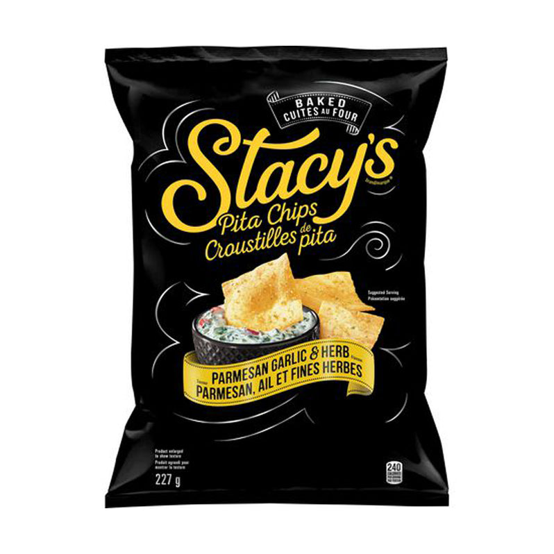 Stacys Pita Chips Parmesan Garlic And Herbs 227g — Epicure Market