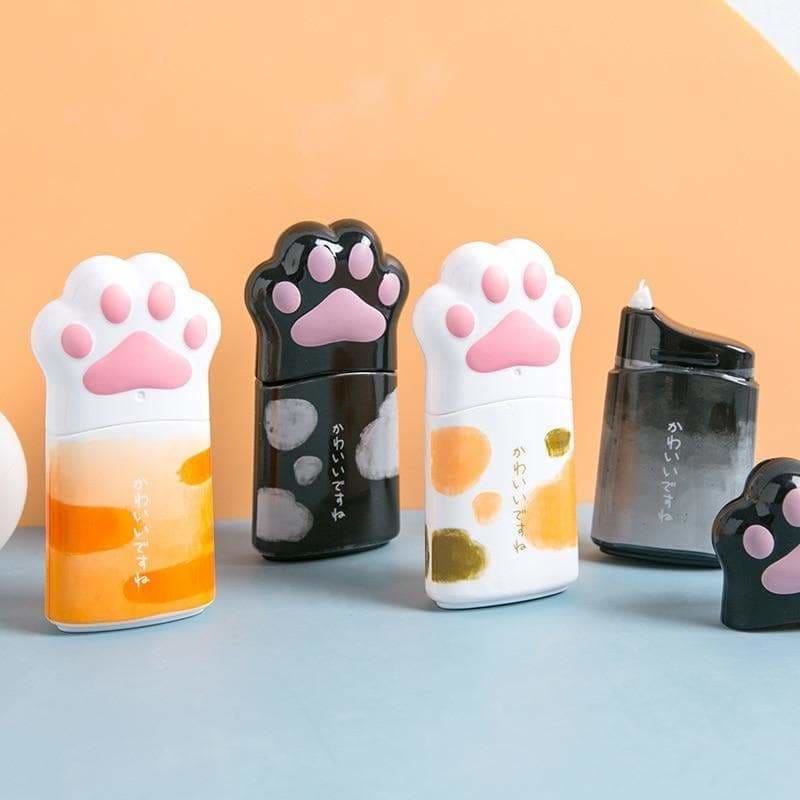 Kawaii Cat Paw Correction White Tape Mm1710