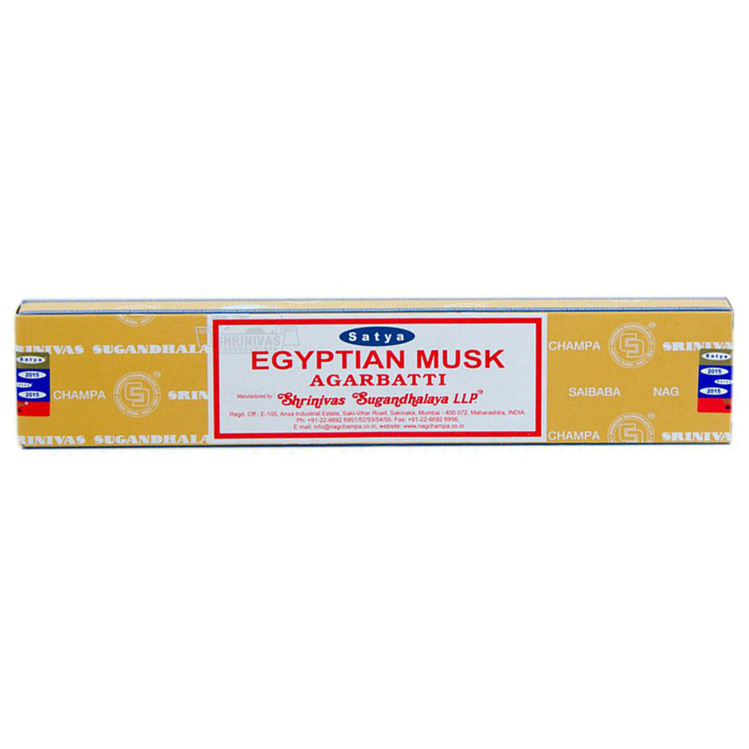 Satya Egyptian Musk Incense Sticks 15g Infinitys End