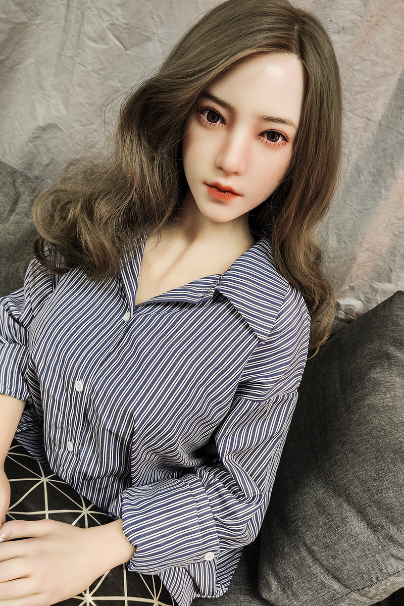 Ridmii Qiang Asian Silicone Head Sex Doll Smart Talking Adult Doll